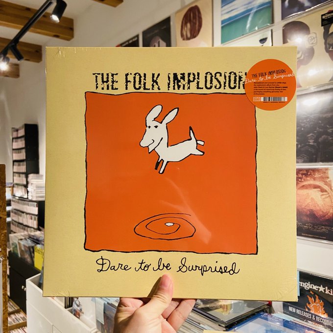 THE FOLK IMPLOSION / Dare To Be Surprised LP(WHITE)