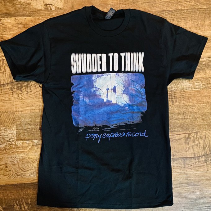 SHUDDER TO THINK /Pony Express Cover T-SHIRTS