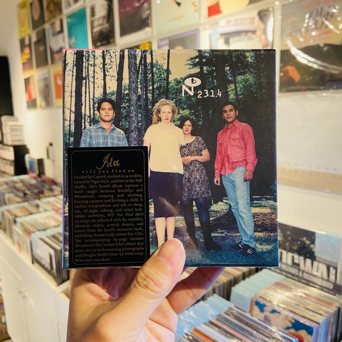 IDA / Will You Find Me : 25th Anniversary 5xCD BOX | STIFF SLACK WEBSHOP