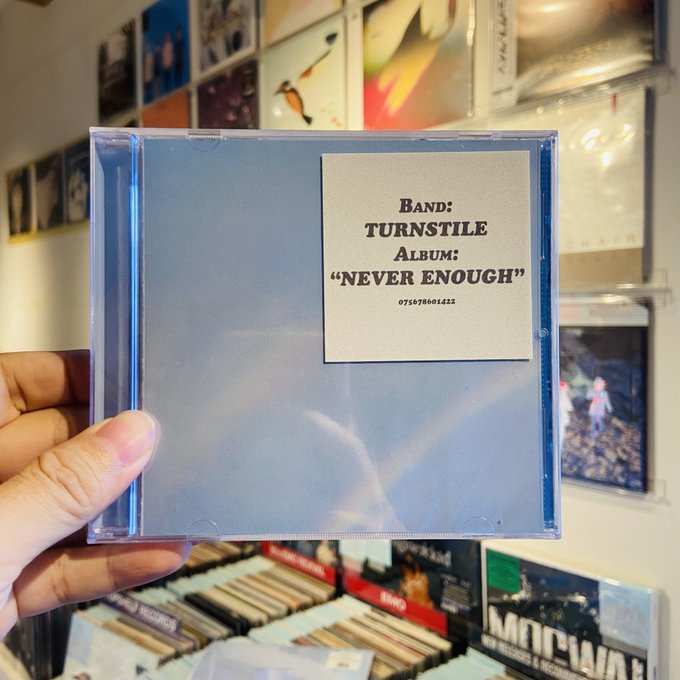 TURNSTILE / Never Enough CD | STIFF SLACK WEBSHOP
