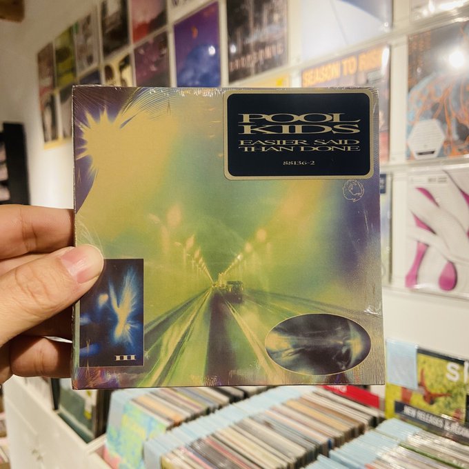 POOL KIDS / Easier Said Than Done CD | STIFF SLACK WEBSHOP