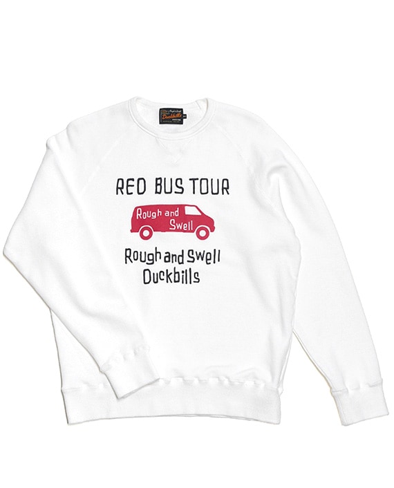 RSM-25227 RED BUS TOUR SWEAT | rough & swell,rough & swell MEN ...
