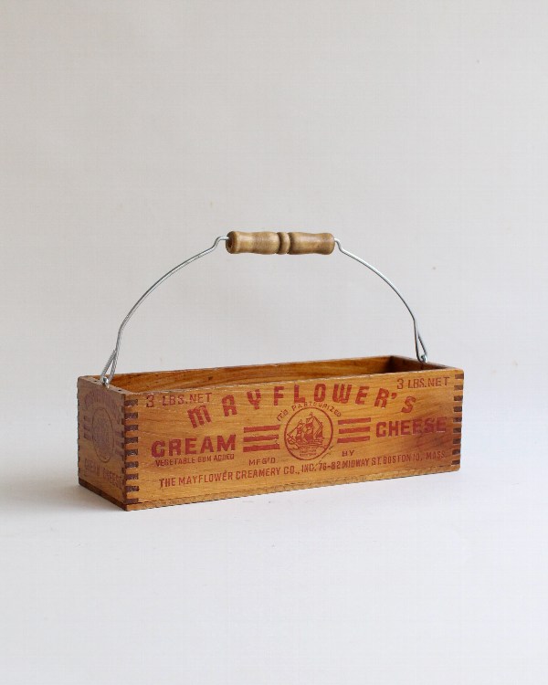 "Mayflower's" Cheese Box [生活雑貨とアンティークのオンラインショップ STORAGE Mercantile Co.]