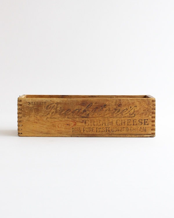 "Breakstone's"Cheese Box A [生活雑貨とアンティークのオンラインショップ STORAGE Mercantile Co.]