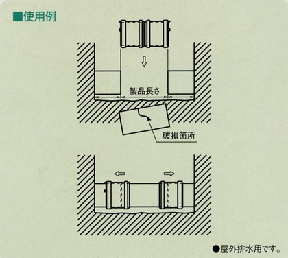 アロン ヤリトリスライド継手 両側スライド VU 用 CU YWR 100 | すべての商品 | 水道快適でいこ屋 MS店