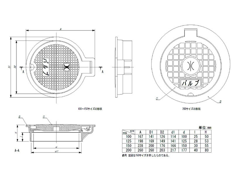 バルブ ボックス 止水栓 BOX 樹脂製 VP VU 塩ビ管接続 TVB150B 150(166mm) フタ ブルー 青 車乗禁止 東栄管機 TVB-150B | 散水栓ボックス・バルブ ...