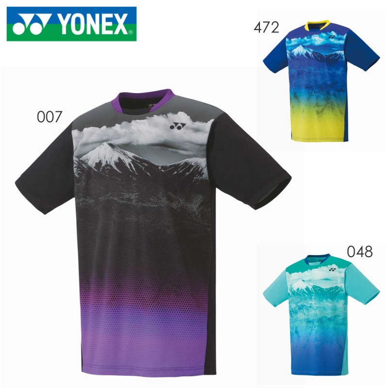 YONEX 10539 ユニゲームシャツ トップス テニス・バドミントンウェア(ユニ/メンズ) ヨネックス 2023SS【日本バドミントン協会検定合格品/メール便可】 | 【SUNFAST ...