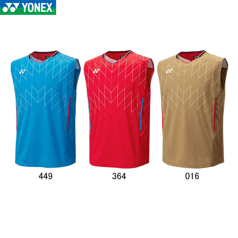 YONEX 10699 メンズゲームシャツ(ノースリーブ) ウェア(メンズ) バドミントン・テニス ヨネックス 2025SS【日本バドミントン協会審査合格品/メール便可】 | 【SUNFAST ...