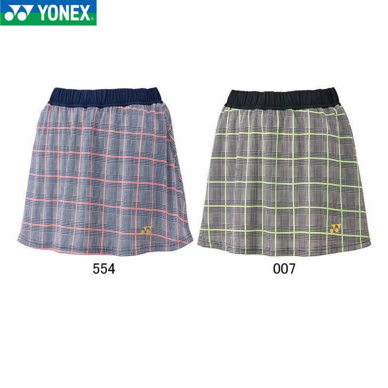 YONEX 26175 ウィメンズスカート ウェア(レディース) バドミントン・テニス ヨネックス 2025SS【メール便可】 | 【SUNFAST】スポーツ用品の通販ショップ