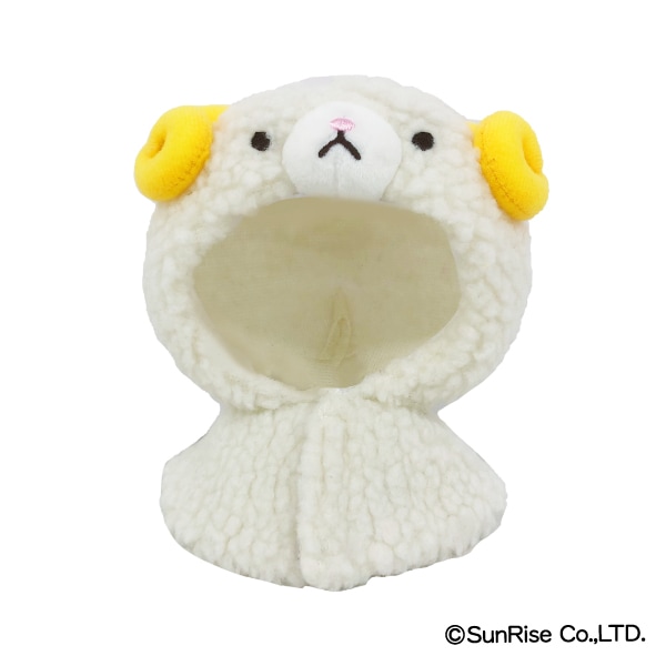 【UCHI-NOCO】ポンチョ ひつじ | Chibiぬいのでこれーしょん | shopぬい