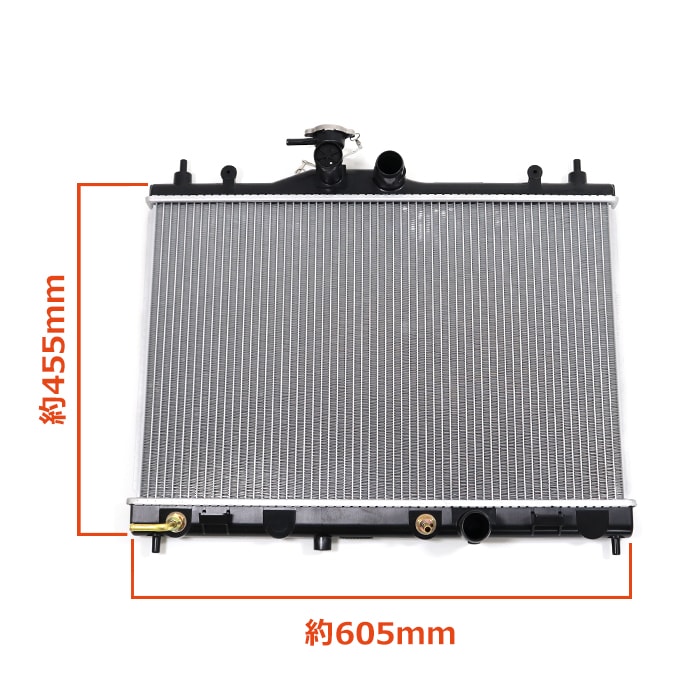 ラジエーター HR15 21460-ED000 互換品 半年保証 日産 ティーダ C11 ブルーバード シルフィ NG11等