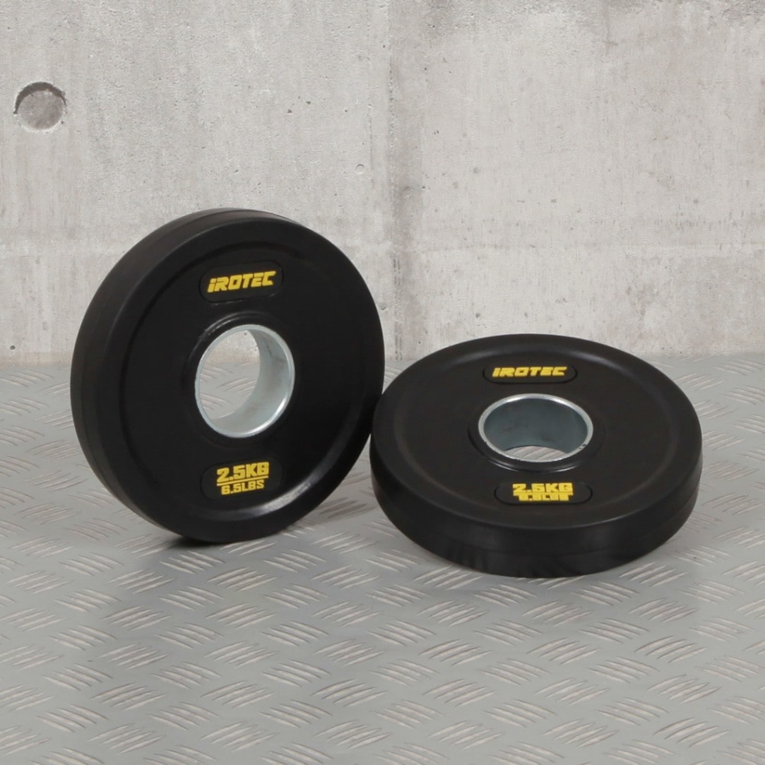 オールラバー仕様 オリンピック プレート 2.5kg(2枚) IROTEC (アイロテック)