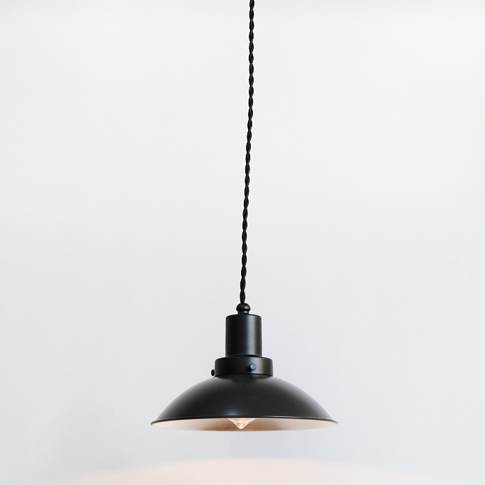 GLF x surou 後藤照明バイスロウ ネジリコードアルミ拡散S 墨黒CP型ロマン40W 55 | 後藤照明,ペンダントライト ...