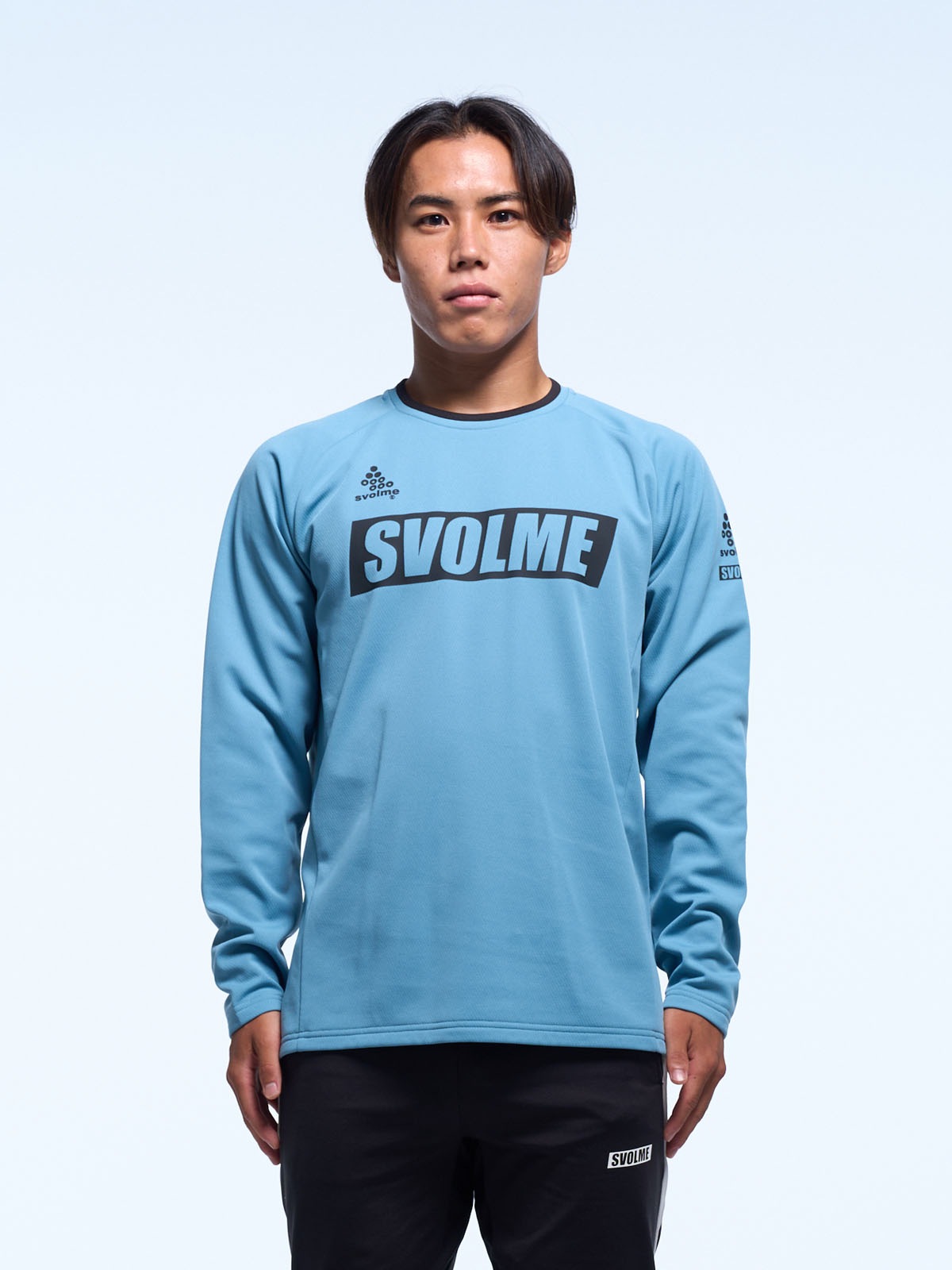 FBロゴ起毛ロングTRトップSDG (5カラー) NEW,FOOTBALL SVOLME