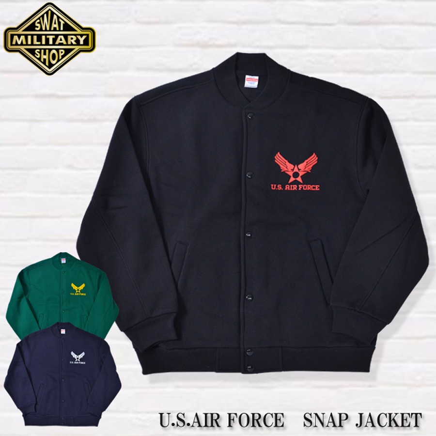 ミリタリーショップ専門店 SWAT | SWAT ORIGINAL U.S.AIR FORCE SNAP JACKET スナップ ジャケット ...