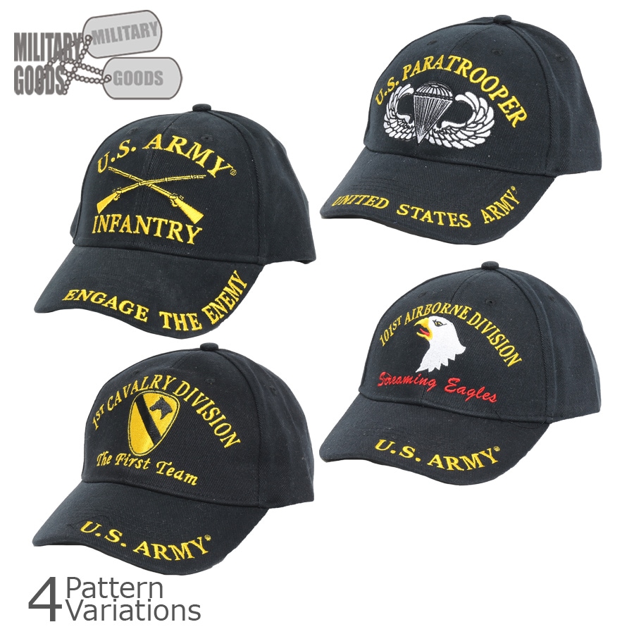 ミリタリーショップ専門店 SWAT | MILITARY GOODS（ミリタリーグッズ） U.S.ARMY LOGO CAP 【中田商店 ...