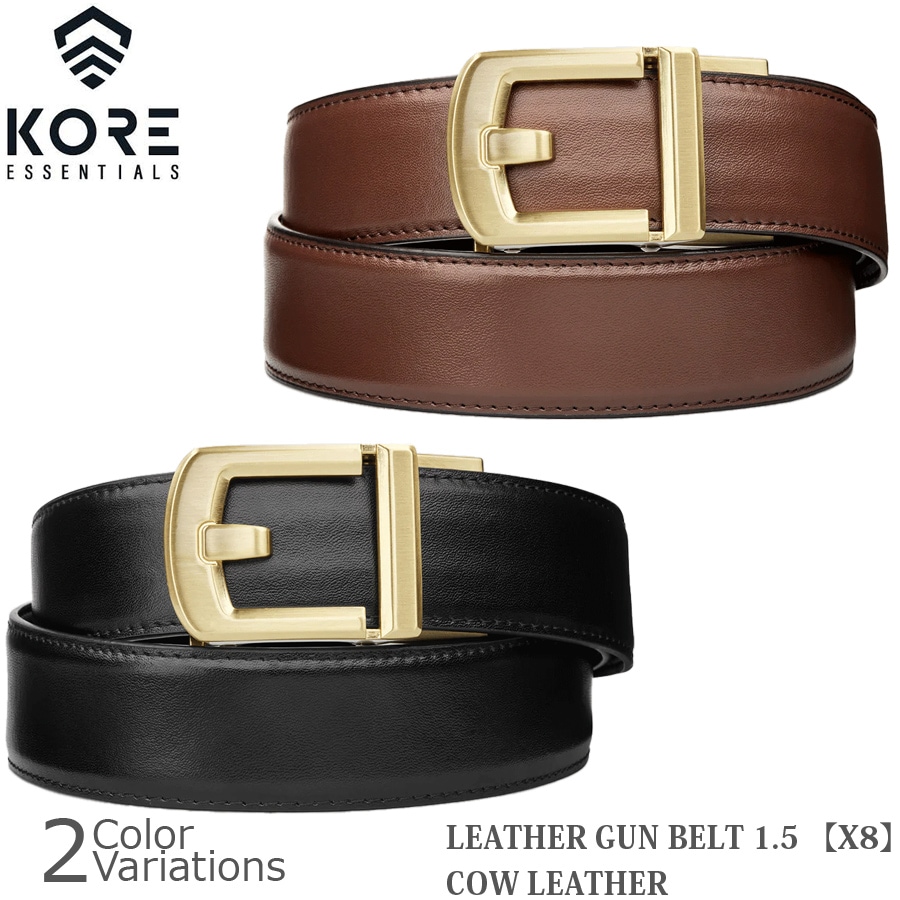 ミリタリーショップ専門店 SWAT | KORE ESSENTIALS COW LEATHER GUN BELT X8 | KORE ...