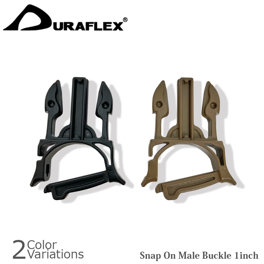 ミリタリーショップ専門店 SWAT | DURAFLEX Snap On Male Buckle 1inch 【メール便】 | DURAFLEX