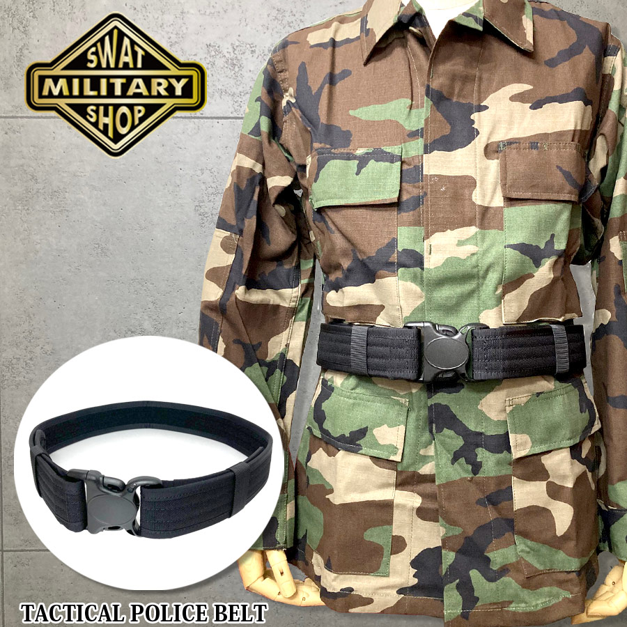 ミリタリーショップ専門店 SWAT | SWAT ORIGINAL TACTICAL POLICE BELT タクティカル ポリス ベルト ...