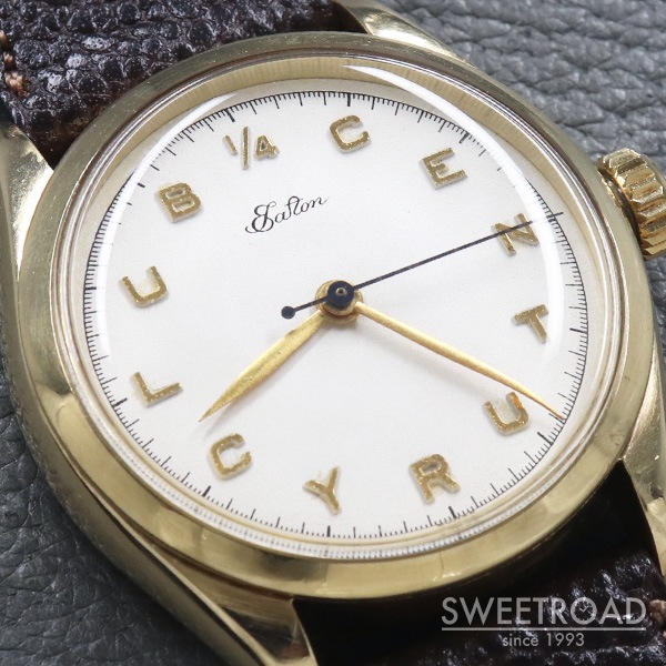 ロレックス Ref.6222 14KYG EATON 1 4センチュリークラブ 1954年製 w-28375 | スイートロード ...