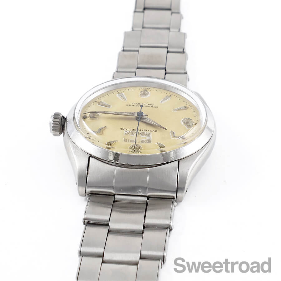 銀座店【ロレックス】オイスターパーペチュアル／Ref.6564／1956年製／w-29267gnz | スイートロード | ヴィンテージ時計 ...