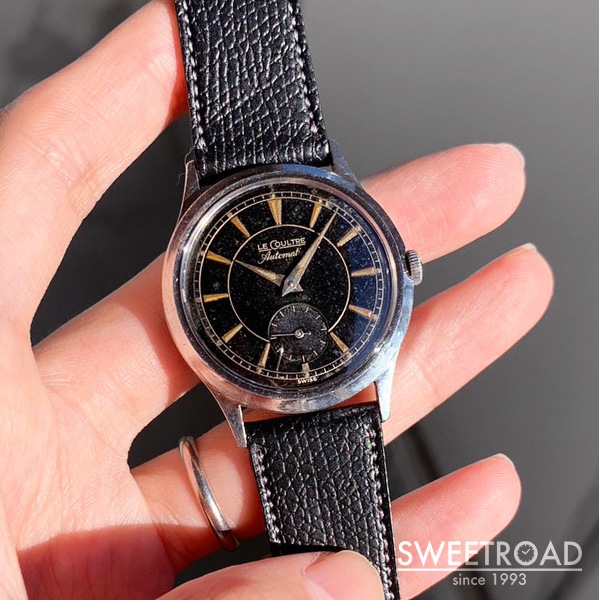 ルクルト Cal.P812 Ref.E328 ブラックミラー 1950年代 w-28227 | スイートロード-Sweetroad | ヴィンテージ時計販売・修理専門店