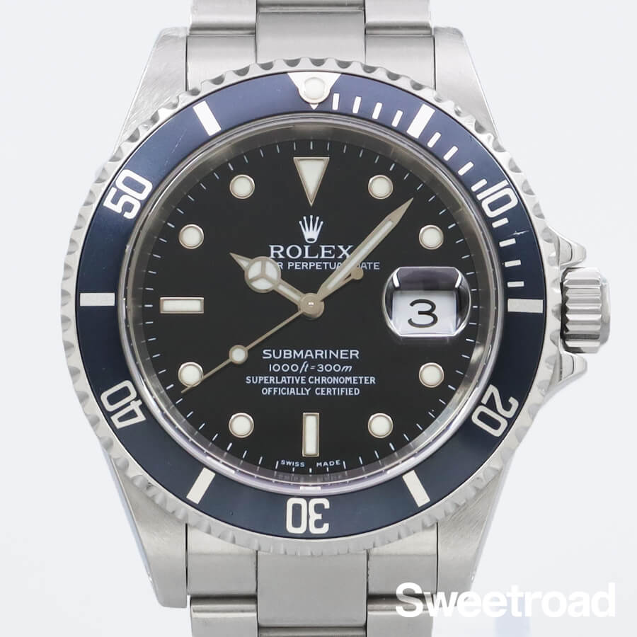 ロレックス サブマリーナデイト Ref.16610 Y番 2002年製 w-30062 | スイートロード-Sweetroad ...