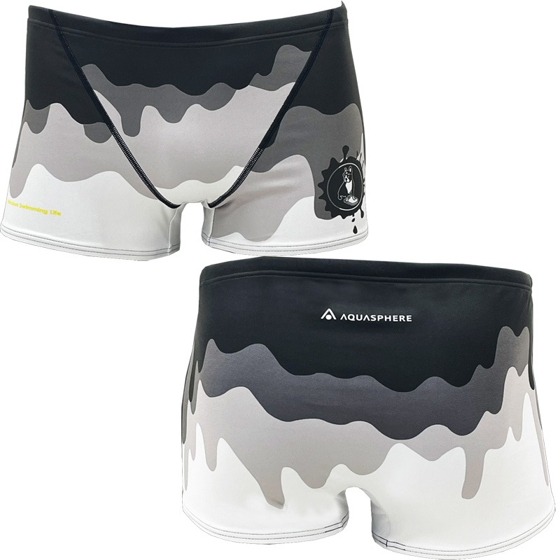 アクアスフィア(aquasphere) 男性用 練習用水着 SWIM JUNKY メンズボックス 4461 BLACK | アクアスフィア(aquasuphere)水着,メンズ ...