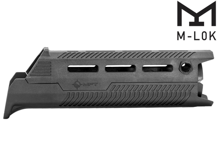 実物パーツ MFT Polymer AR15 Carbine 7 Drop In M-LOK Rail System ハンドガード ブラック ...