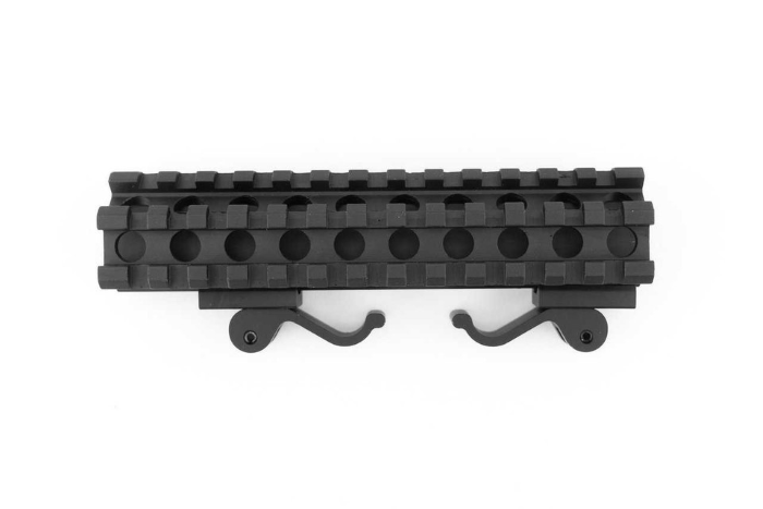 実物パーツ Monstrum Tactical デュアルレール 45/90 Degree Picatinny Scope Riser ...