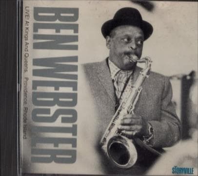 Ben Websterベン・ウェブスターLive!Providence Rhode Island | 海外ジャズ・インスト,アーチスト（B ...