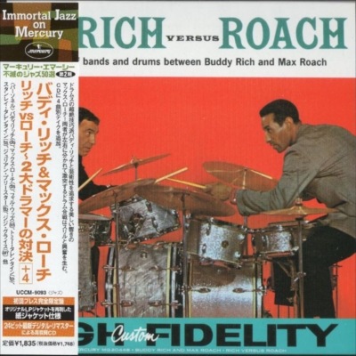 Buddy Richバディ・リッチMax Roachマックス・ローチ(紙ジャケ) | 海外ジャズ・インスト,アーチスト（B),★その他 | JAZZMIN