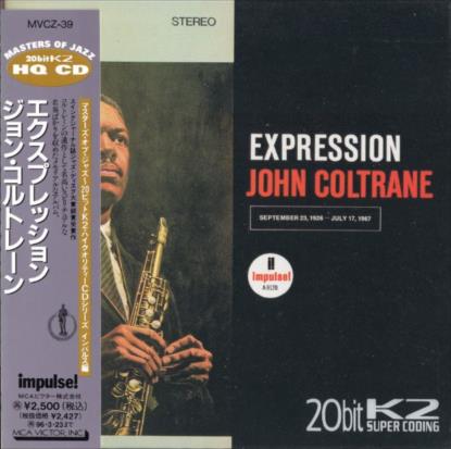 John Coltraneジョン・コルトレーンExpression（紙ジャケ） | 海外ジャズ・インスト,アーチスト(J),★John ...