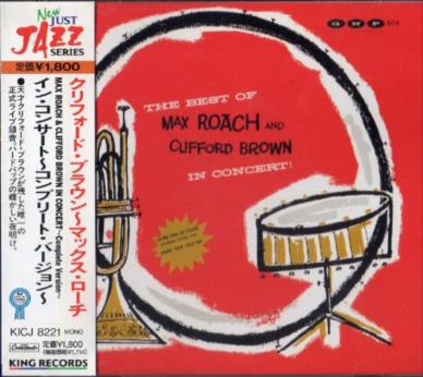 Max Roachマックス・ローチClifford Brown/In Concert | 海外ジャズ・インスト,アーチスト(M),★Max Roachマックス・ローチ | JAZZMIN