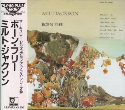 Milt Jacksonミルト・ジャクソンBORN FREE | 海外ジャズ・インスト,アーチスト(M),★Milt Jacksonミルト ...