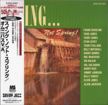 SWING....NOT SPRING/スイング・ノット・スプリング/オムニバス(紙ジャケ) | 海外ジャズ・インスト,アーチスト(S ...