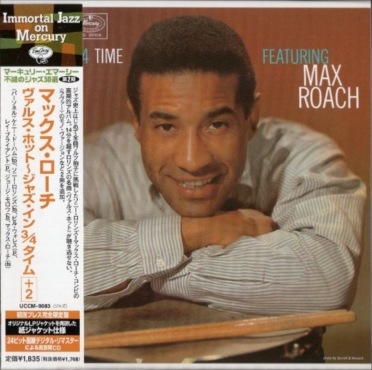 Max Roachマックス・ローチ/ヴァルス・ホット ジャズ・イン3/4タイム+2(紙ジャケ） | 海外ジャズ・インスト,アーチスト(M),★Max Roachマックス・ローチ | JAZZMIN