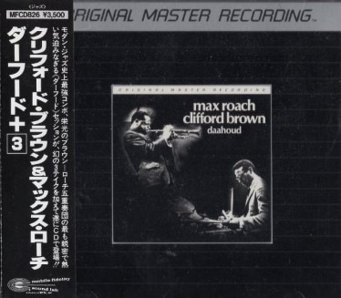 Max Roachマックス・ローチClifford Brown/ダーフード+3 | 海外ジャズ・インスト,アーチスト(M),★Max Roachマックス・ローチ | JAZZMIN