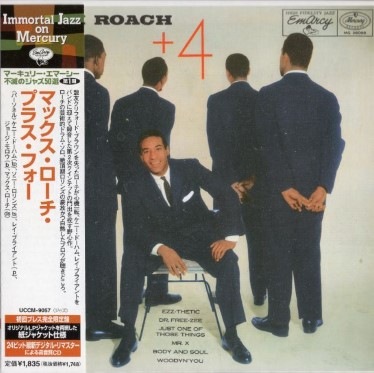 Max Roachマックス・ローチ/プラス・フォア(紙ジャケ） | 海外ジャズ・インスト,アーチスト(M),★Max Roachマックス・ローチ | JAZZMIN