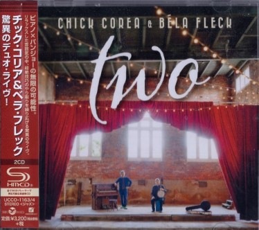 Chick Coreaチック・コリア&ベラ・フレック/驚異のデュオ・ライヴ!(SHM-CD/2枚組) | 海外ジャズ・インスト,アーチスト(C),★Chick Coreaチック・コリア ...
