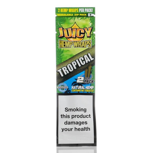 爽やかな甘さのトロピカルフルーツフレーバー・ジューシーヘンプラップ/JUICY HEMP WRAPS TROPICAL 2枚入-喫煙具販売 ...