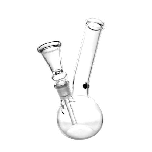 オールガラスで風味重視！ガラスボング/CLEAR GLASS FLASK BONG