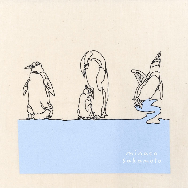 minaco sakamoto トートバッグ（ペンギン） | minaco sakamoto | -tainment