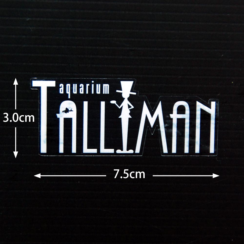 TALLMAN ロゴステッカー ロゴ大 | オリジナルグッズ,ステッカー | Aquarium TALLMAN