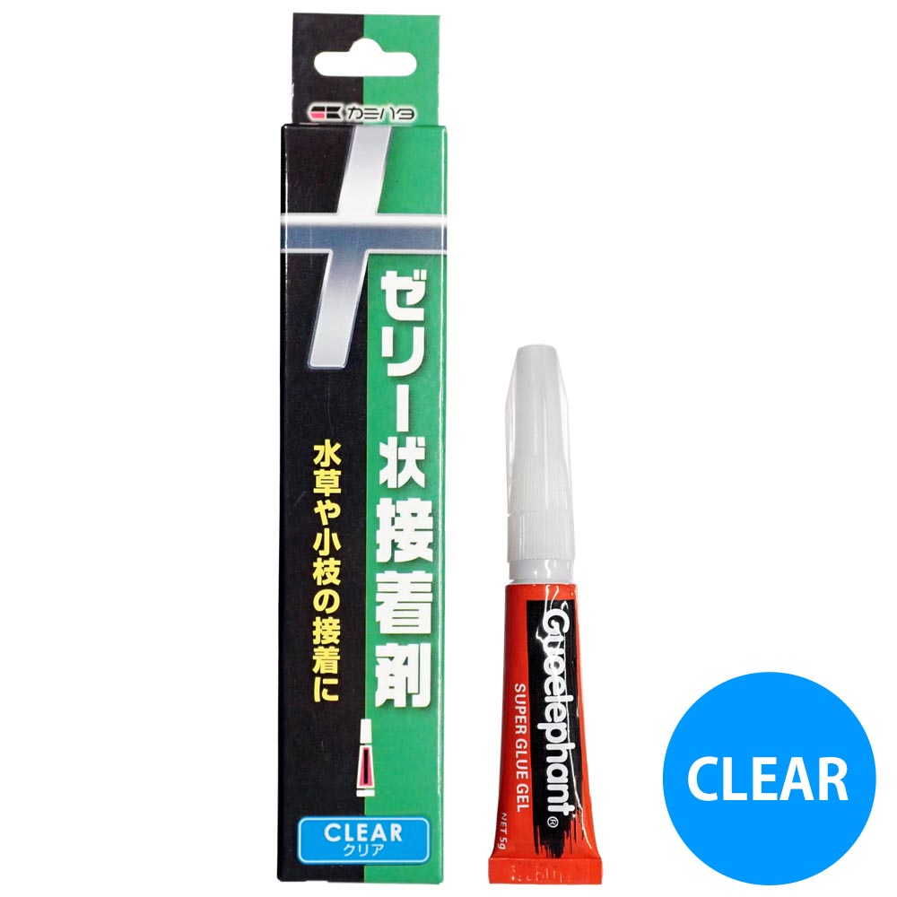 カミハタ ゼリー状接着剤 5g クリア | アクアリウム用品,メンテナンス,その他便利グッズ | Aquarium TALLMAN