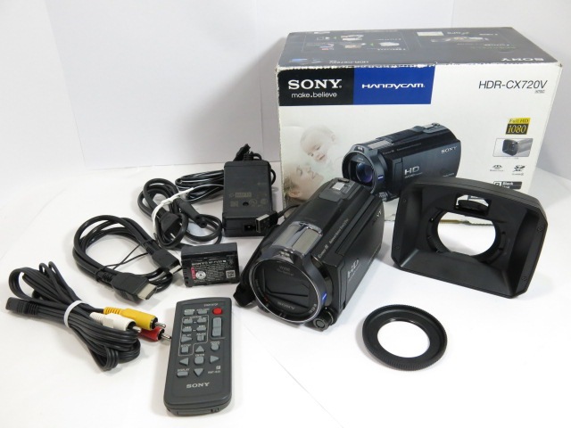 美品 】SONY HDR-CX720V 空間光学手振補正 ソニー ビデオカメラ [管SO498] | SONY | カメラの多成堂