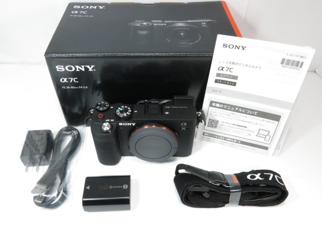 SONY α7C ブラック ボディー ILCE-7C ソニー [管SO2257] | ミラーレス一眼カメラ | カメラの多成堂
