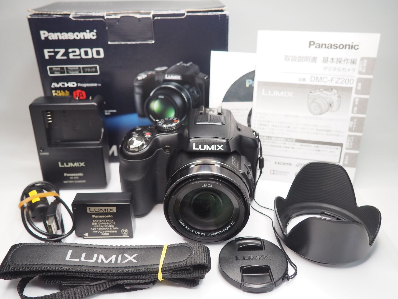 Panasonic LUMIX FZ200 LT55 テレコンセット [管PN5203] | コンパクトデジタルカメラ | カメラの多成堂