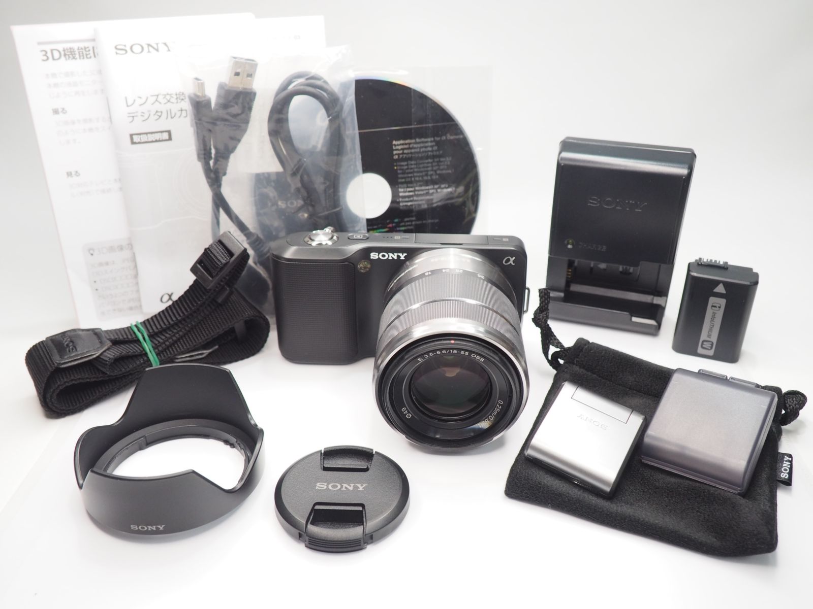 SONY NEX-3 18-55mm レンズセット ソニー [管SO5340 | ミラーレス一眼カメラ | カメラの多成堂