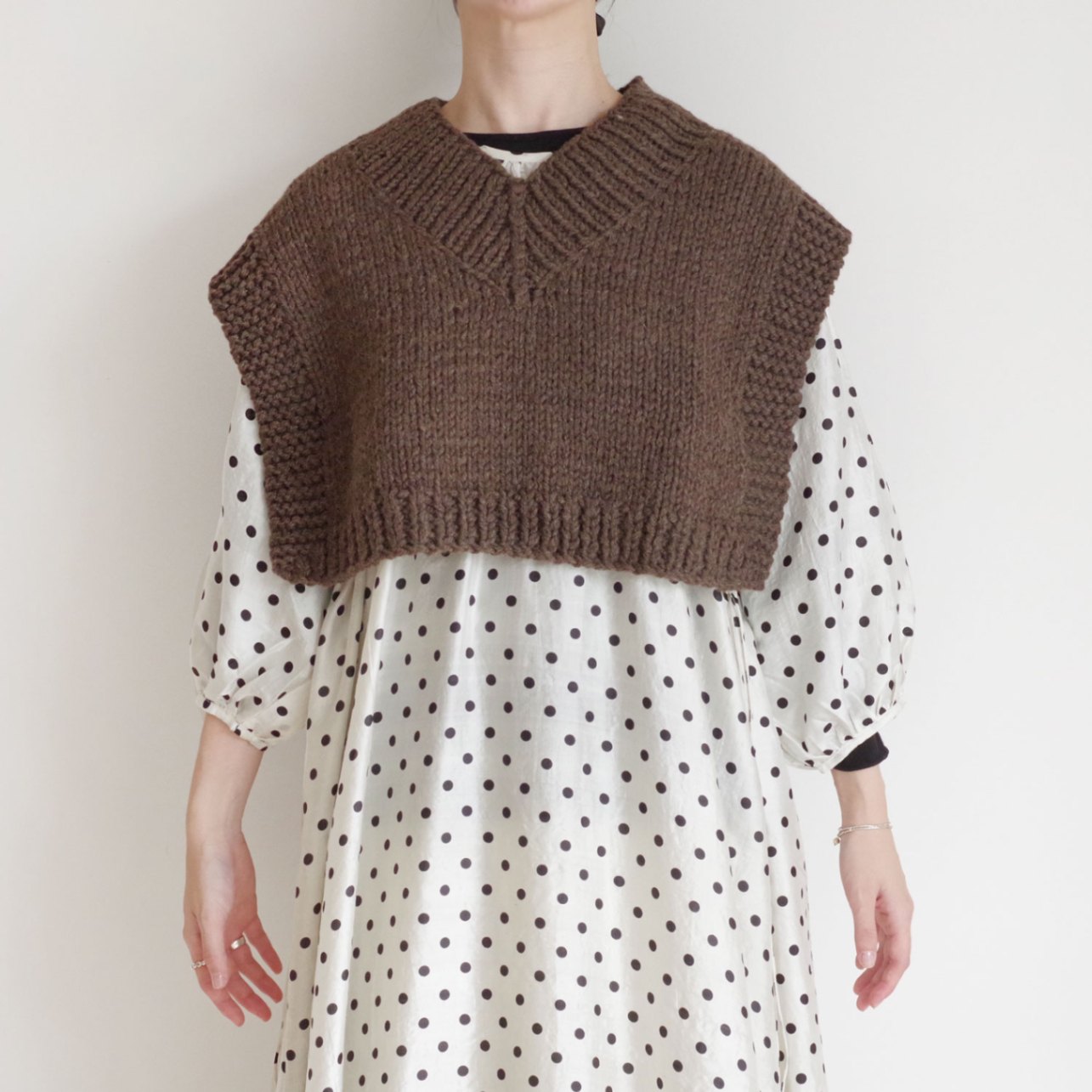 ound×BUNON オウンド×ブノン : Handknit コラボジレ(Brown) | ound | trip&things 通販・販売
